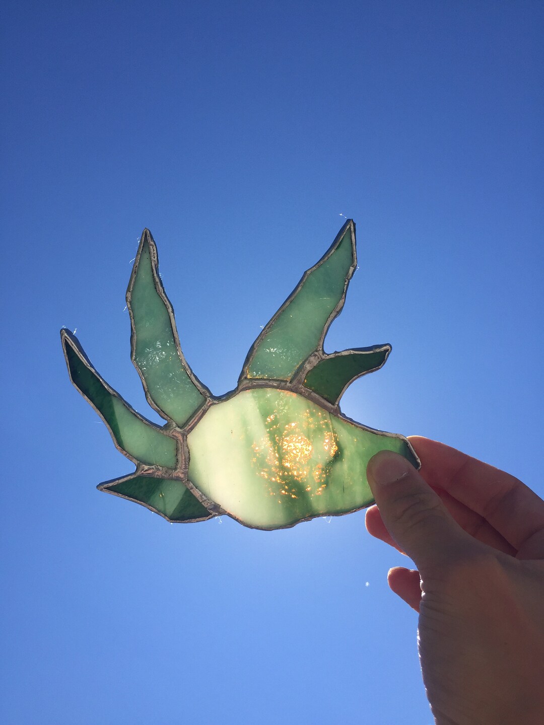 Axolotl Head Stained Glass - Etsy