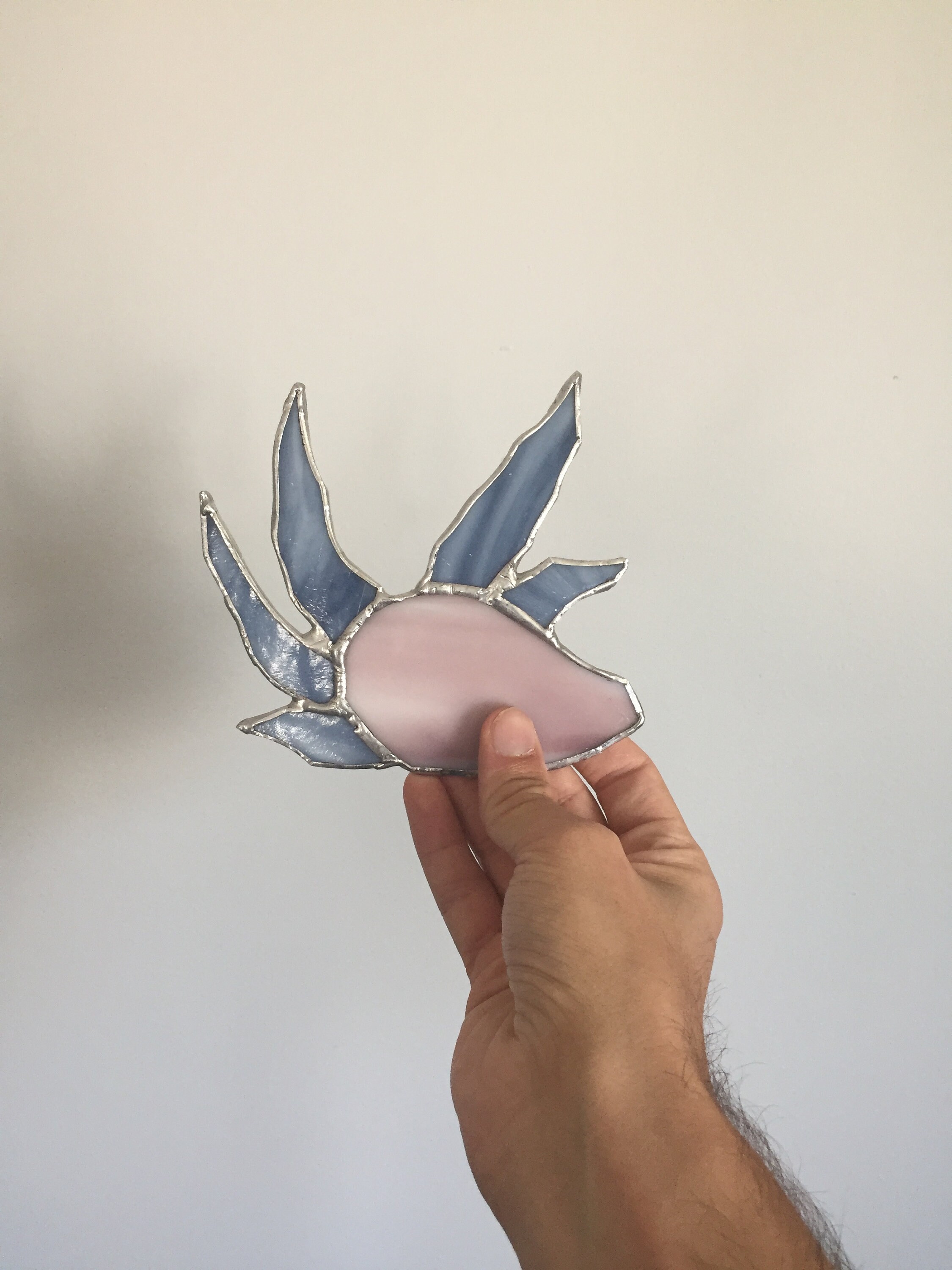 Axolotl Head Stained Glass - Etsy