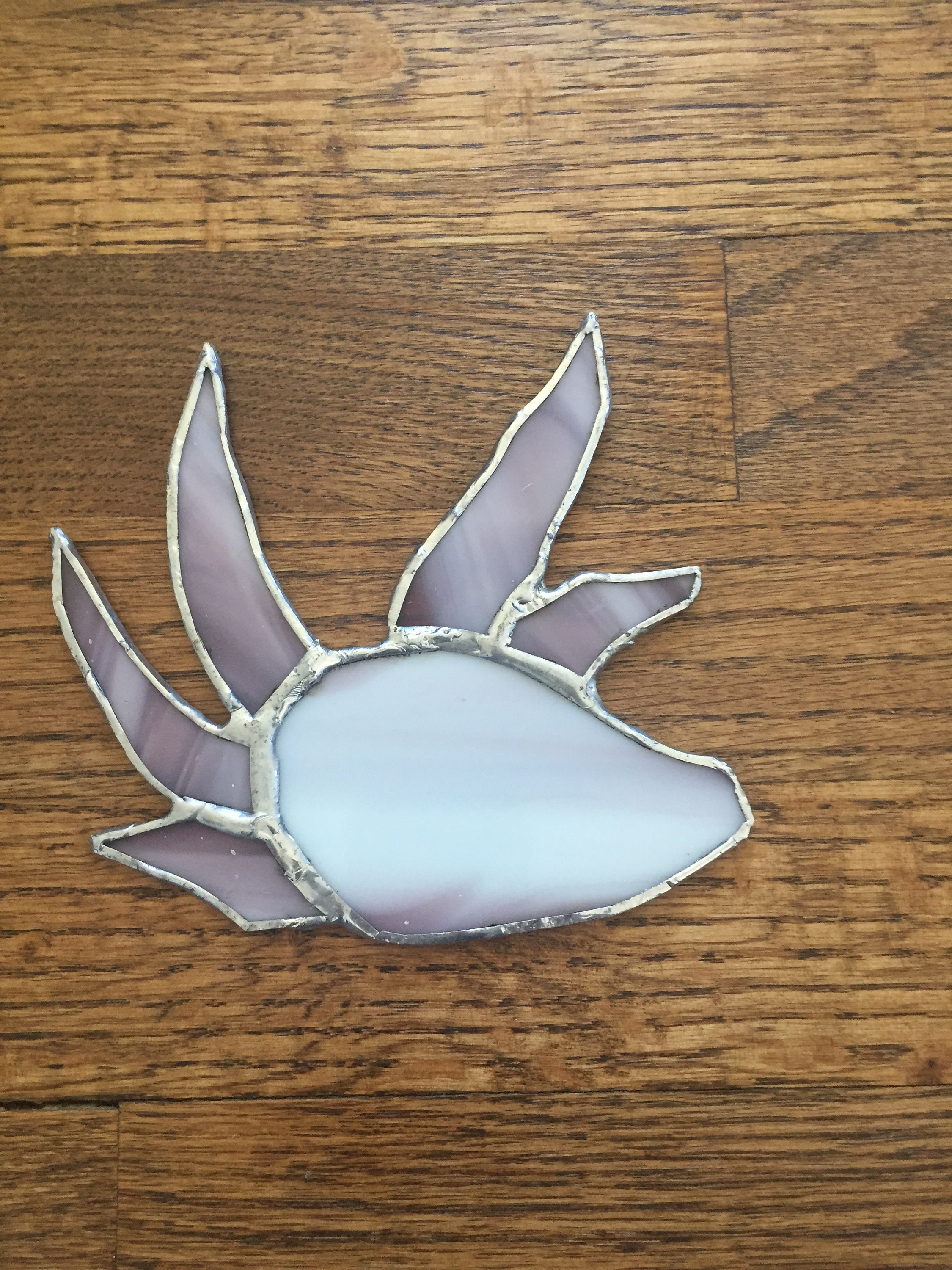 Axolotl Head Stained Glass - Etsy