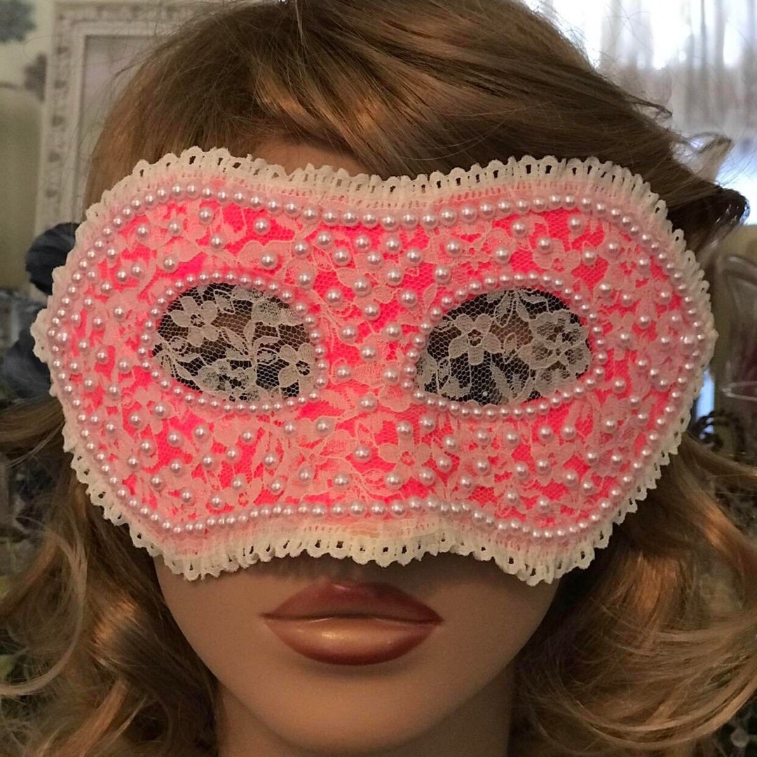 Pink Masquerade Mask Masquerade Ball Mask Party - Etsy