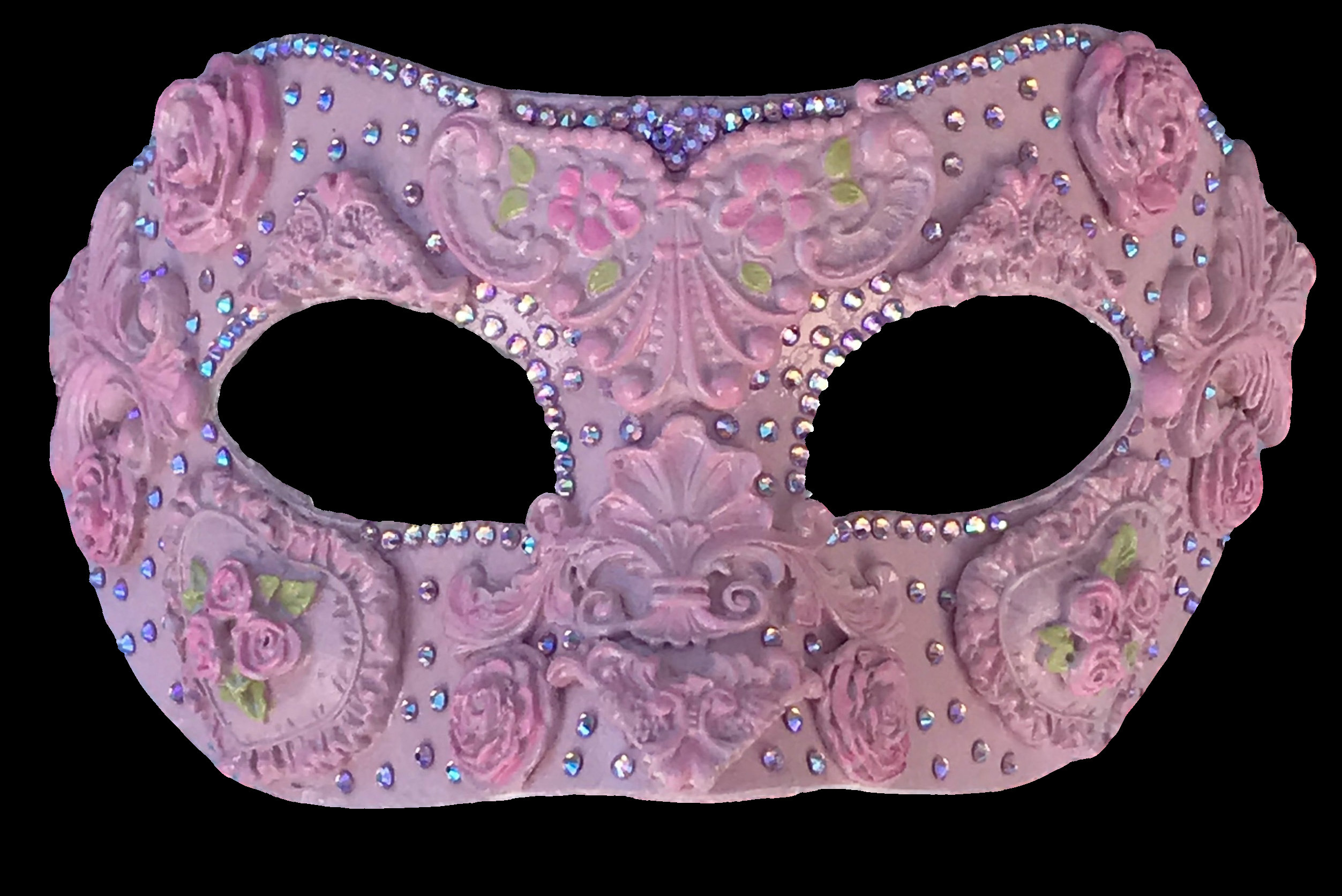 Masquerade Ball Mask, Party Mask, Masquerade Mask, Handmade Mask, Roses ...