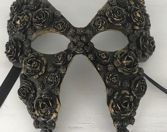 Black Masquerade Ball Mask, Party Mask, Masquerade Mask, Handmade Mask ...