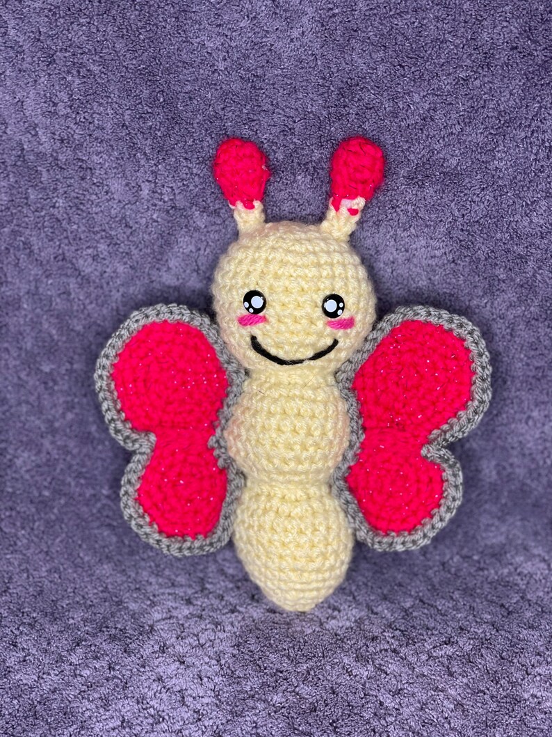 Crochet Butterfly Pattern - Etsy