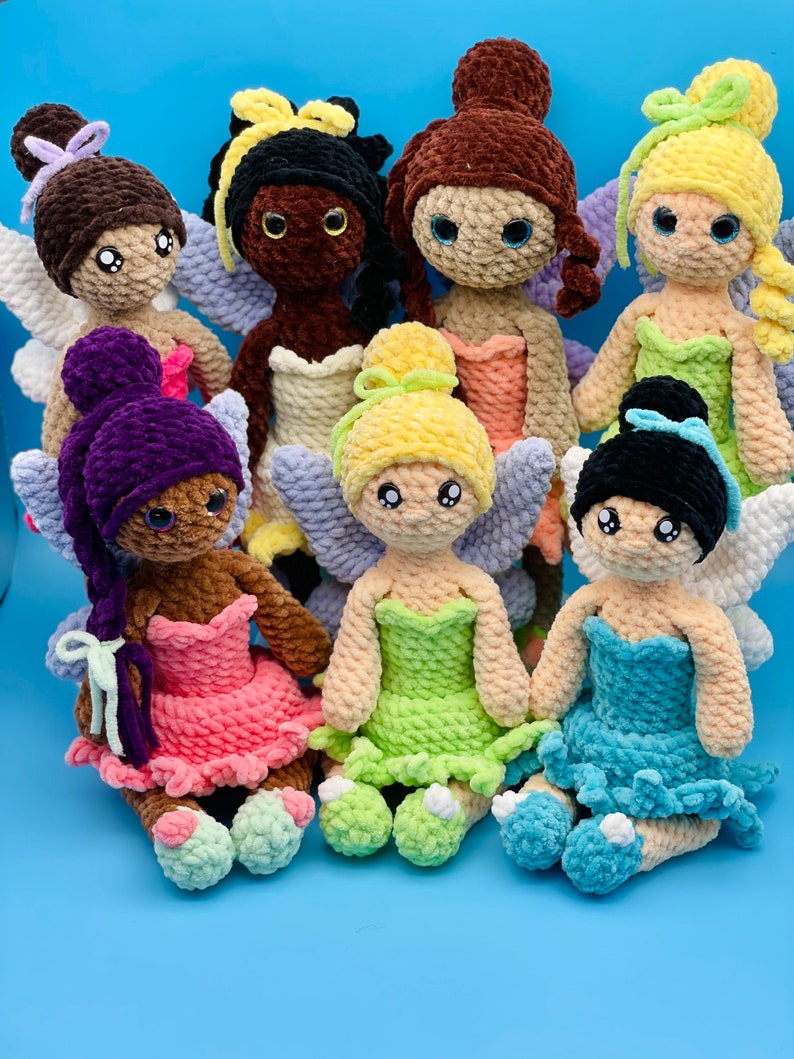 Crochet Fairy Pattern - Etsy