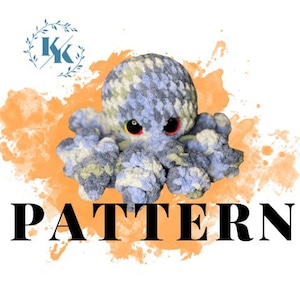 Squirt the Sea Squish Pattern - Etsy