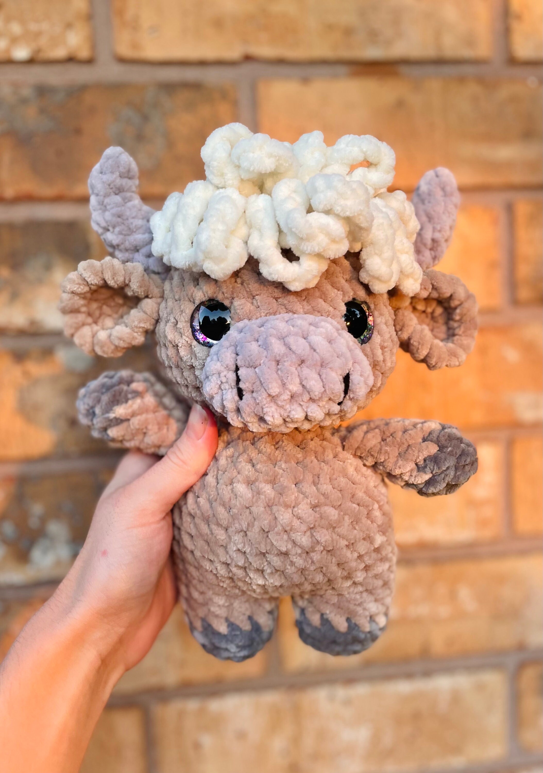 Harry the Highland Cow Pattern - Etsy
