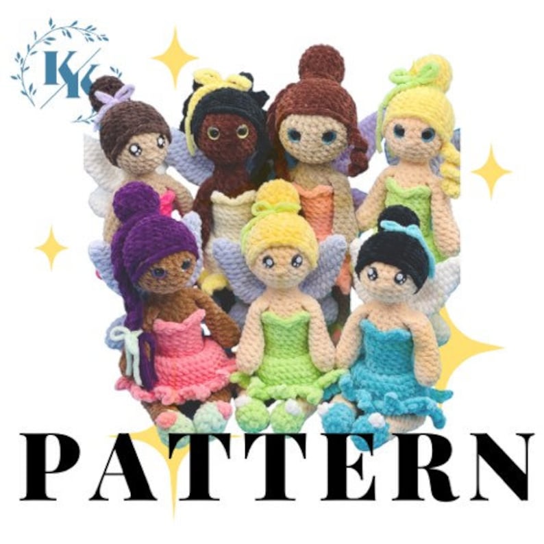Crochet Fairy Pattern - Etsy