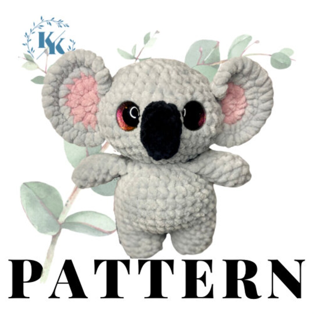 Kai the Koala Pal Pattern - Etsy