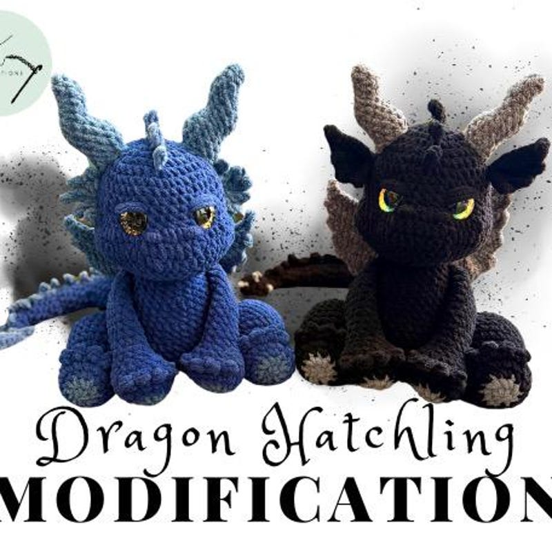 Crochet Dragon - Etsy