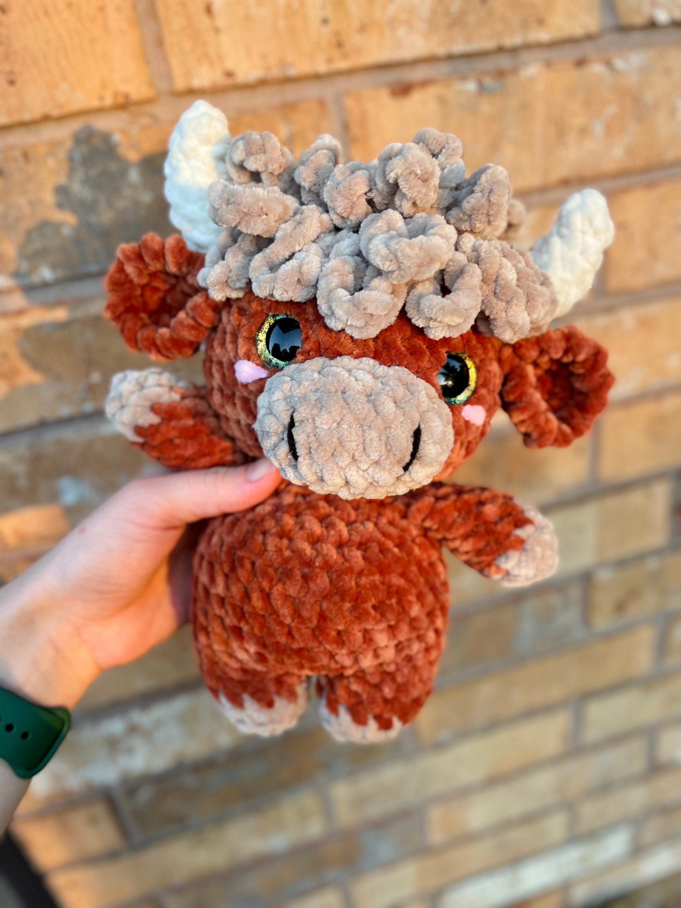 Harry the Highland Cow Pattern - Etsy