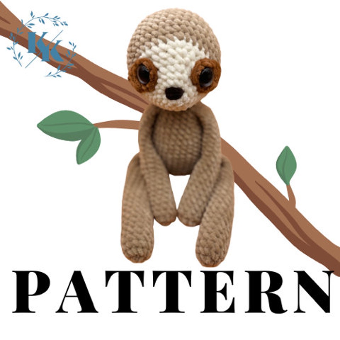 Sweet N Snug Sloth Pattern - Etsy