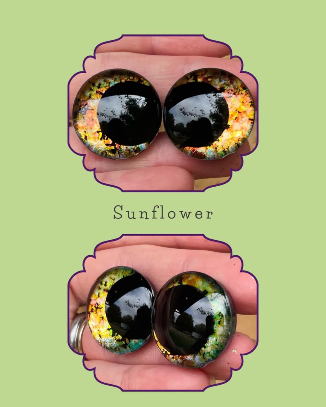 Sunflower Safety Eyes - Etsy