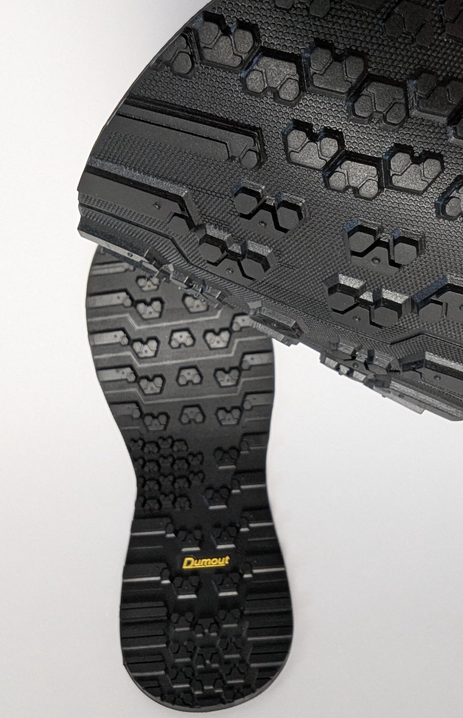 Black Lugged Rubber Outsole Sheet: Shoe Repair, Outdoor Sport ...