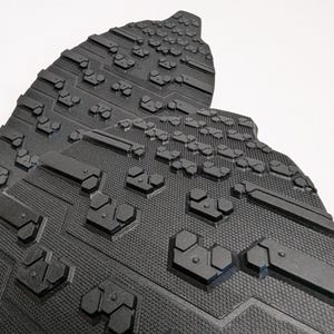 Black Lugged Rubber Outsole Sheet: Shoe Repair, Outdoor Sport ...