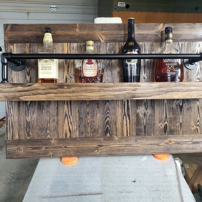 Rustic Barnwood Bar - Etsy