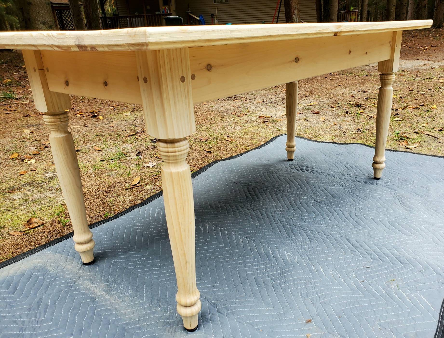 DIY Country Farmhouse Coffee Table Kit - Pine Wood - Etsy