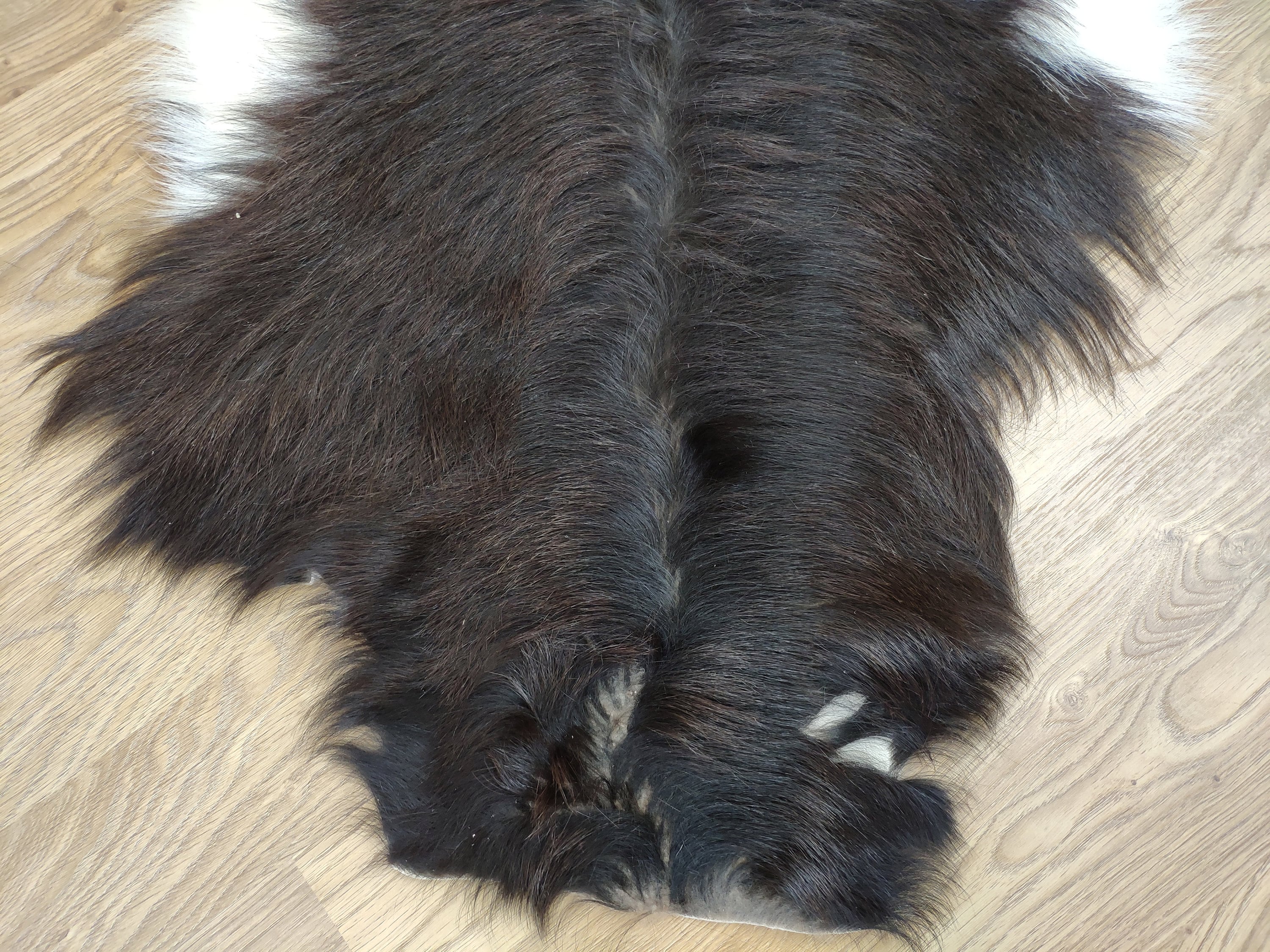Brown White Goat Pelt Decorative Goat Throw Goat Skin Rug - Etsy UK