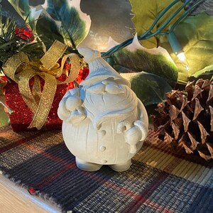 Handmade Cement Santa Stone Finish or White Finish - Etsy