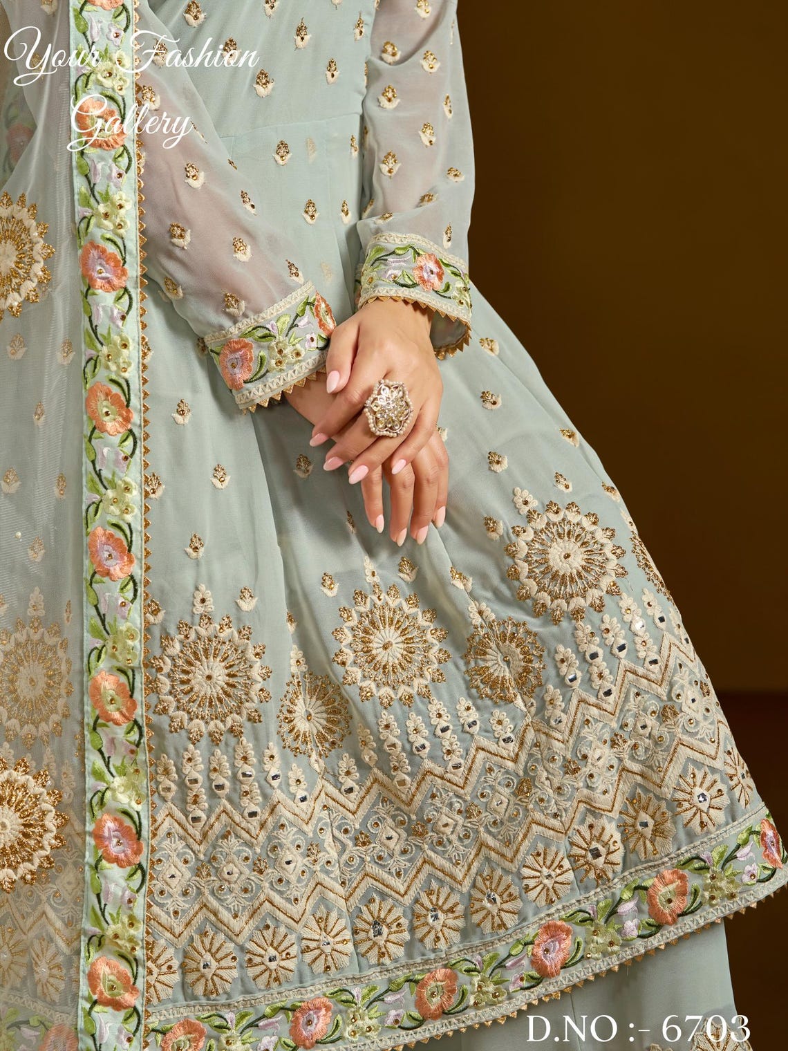 Gray Sharara Suit: Women's Indian Wedding Party Wear - Etsy