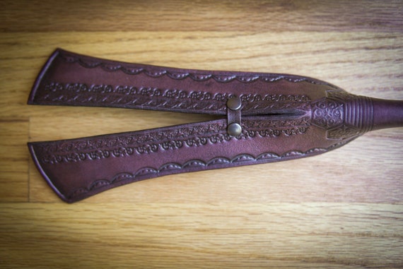 Handgemachtes BDSM Leder Spanking Paddle Mini Slapper - Etsy.de