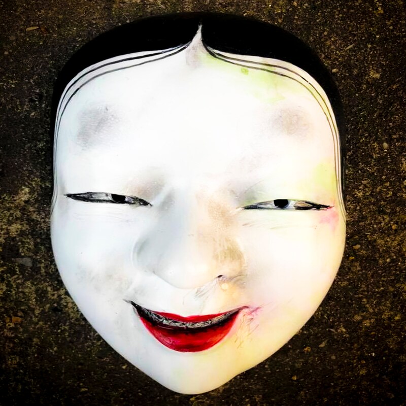 Noh Mask - Etsy