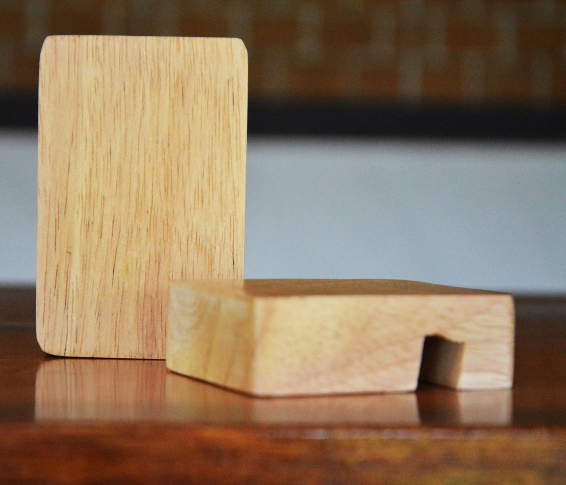 Wooden Mobile Phone Holder Stands Mobile Phone Accessories | Etsy