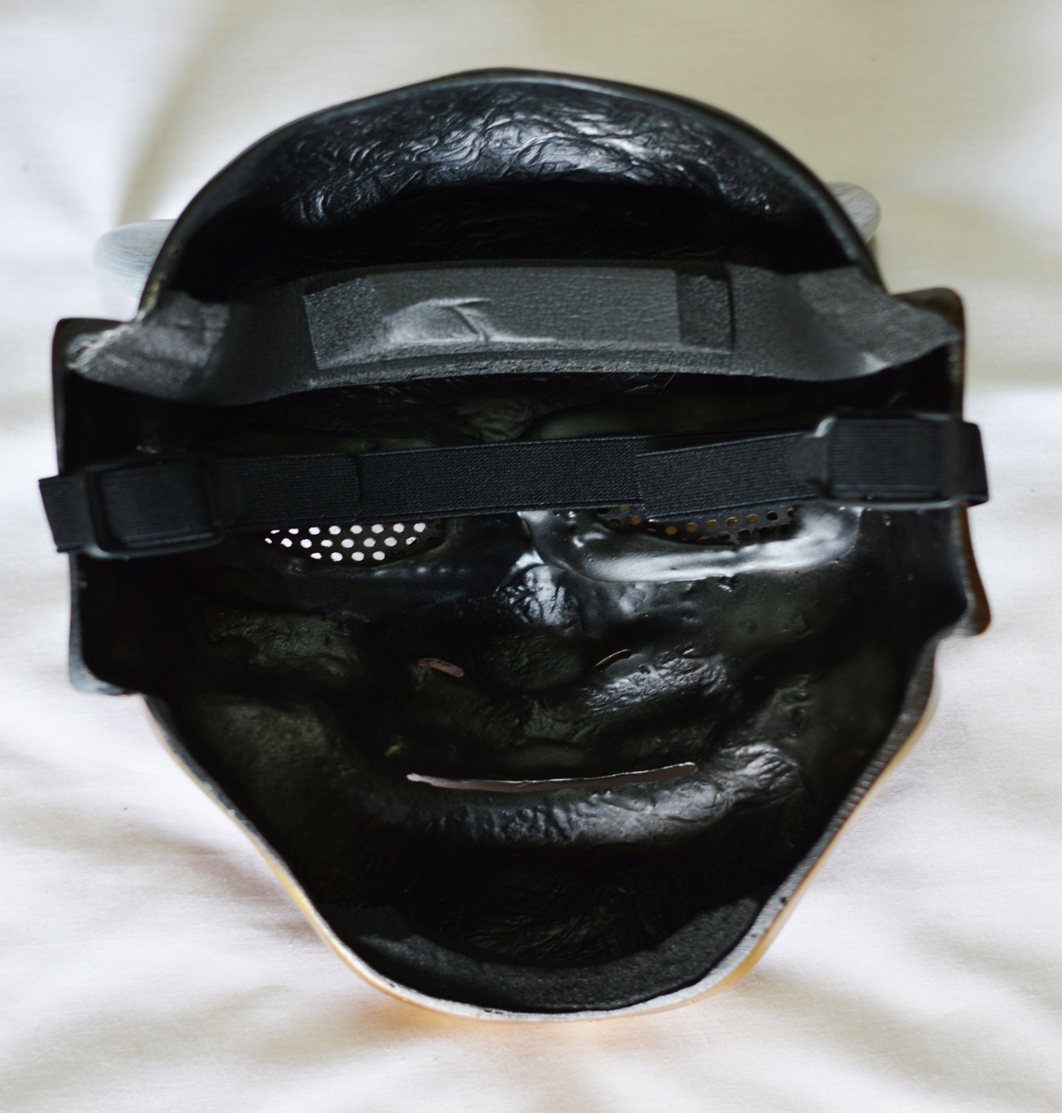 Gold Hannya Demon Evil Airsoft Mask and Prop Original Handmade BB Gun ...