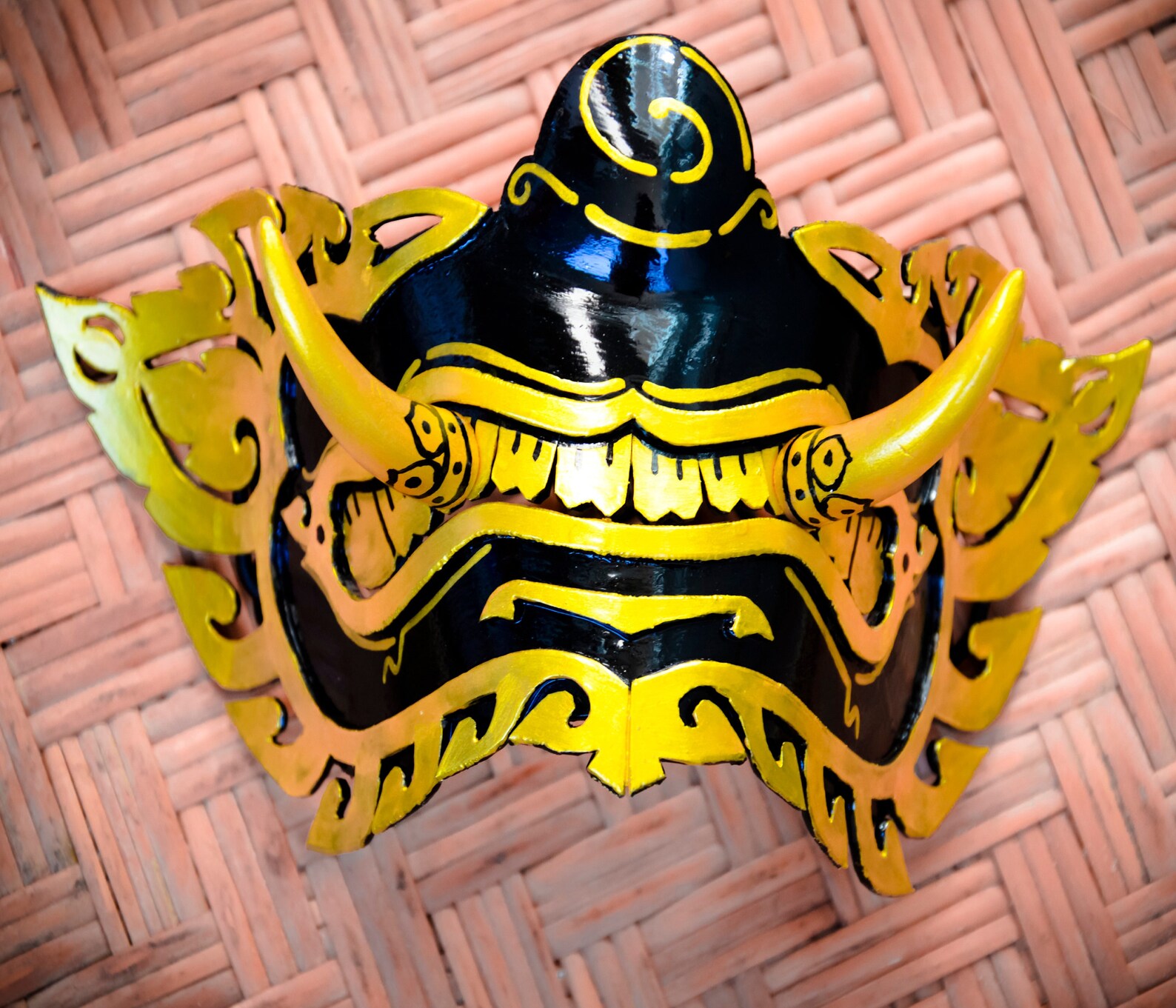 Half Face Mask Thai Giant Mask & Fantasy Mask Chainat Province Style ...