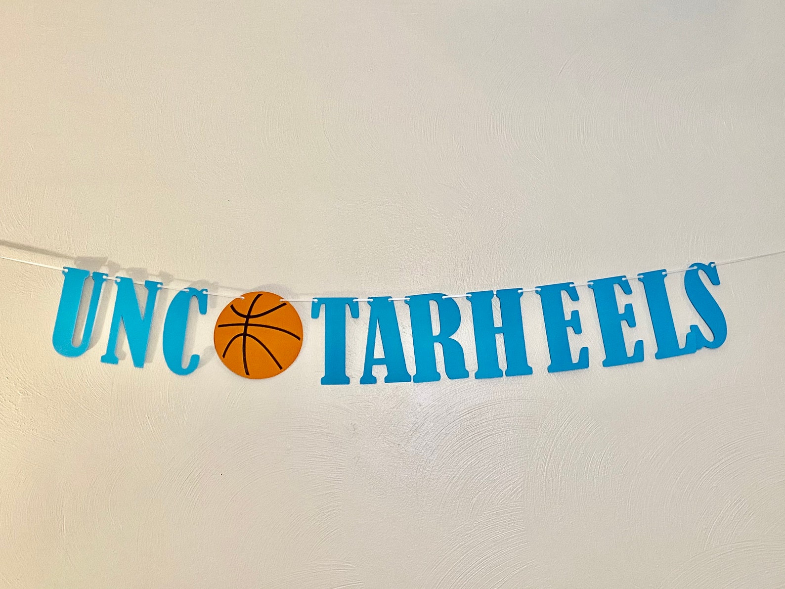 North Carolina UNC College Basketball Banner - Etsy