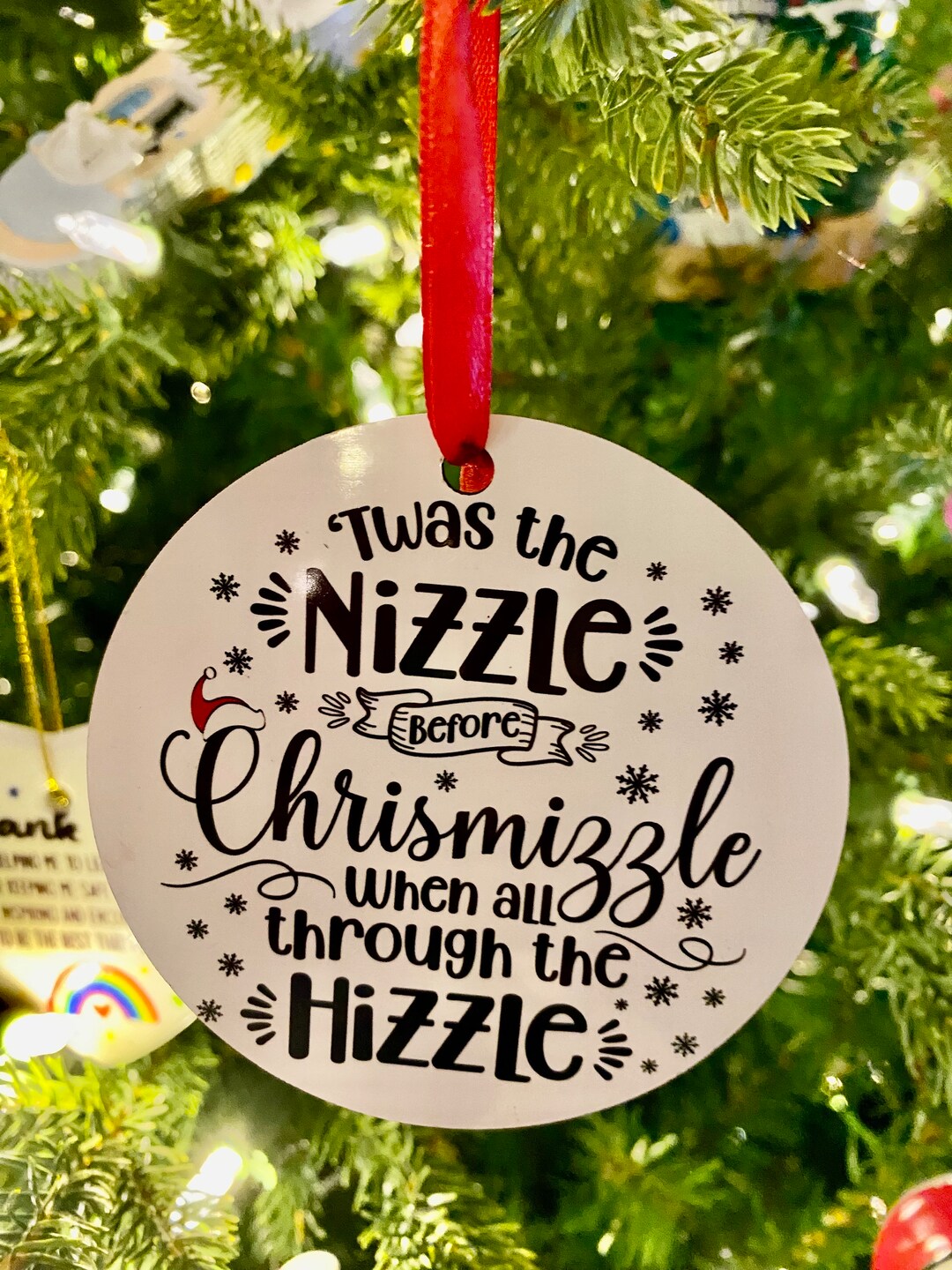 Snoop Dogg Nizzle Hizzle Christmizzle Christmas Ornament - Etsy