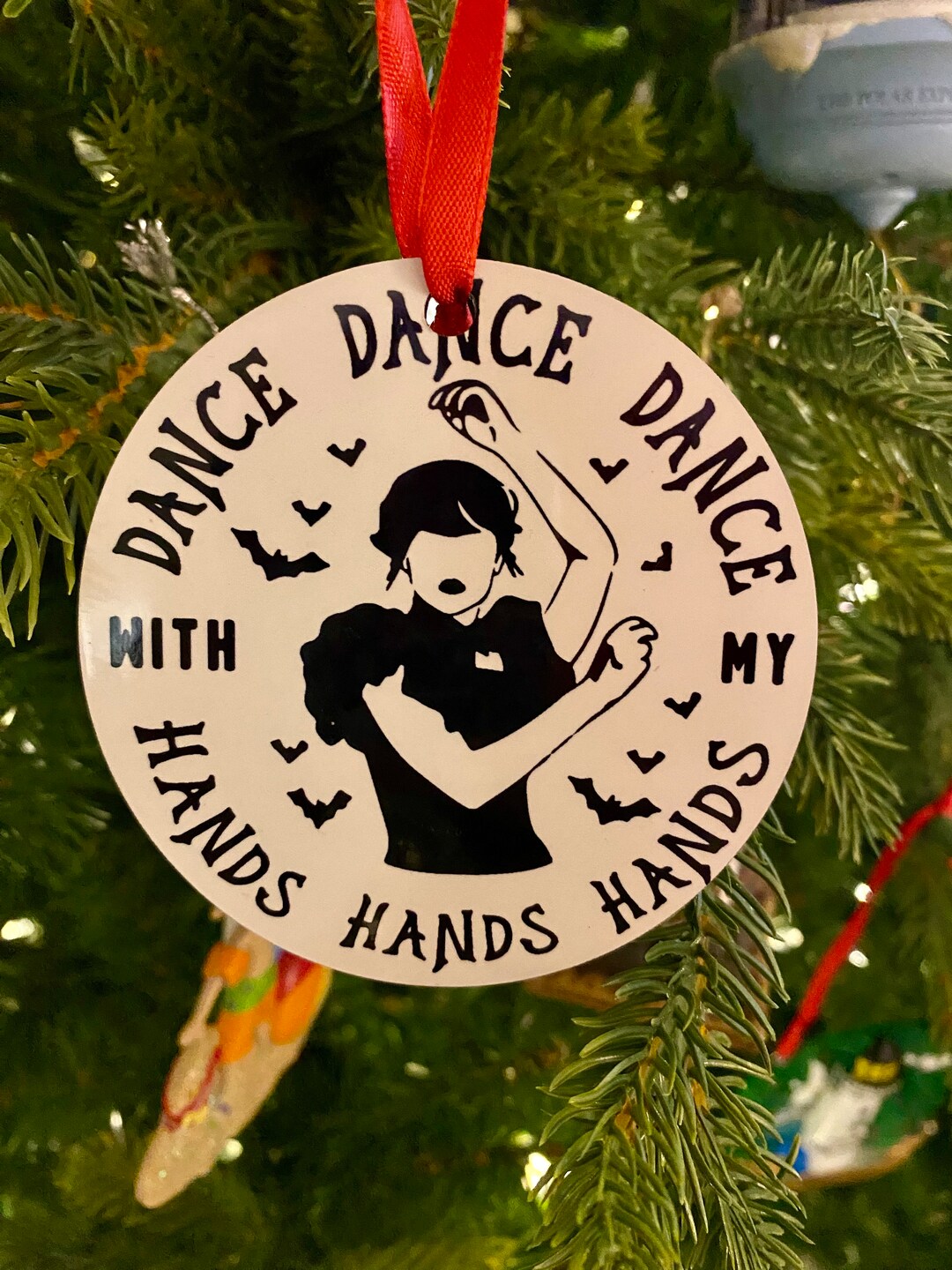 Wednesday Addams Family Christmas Ornament - Etsy