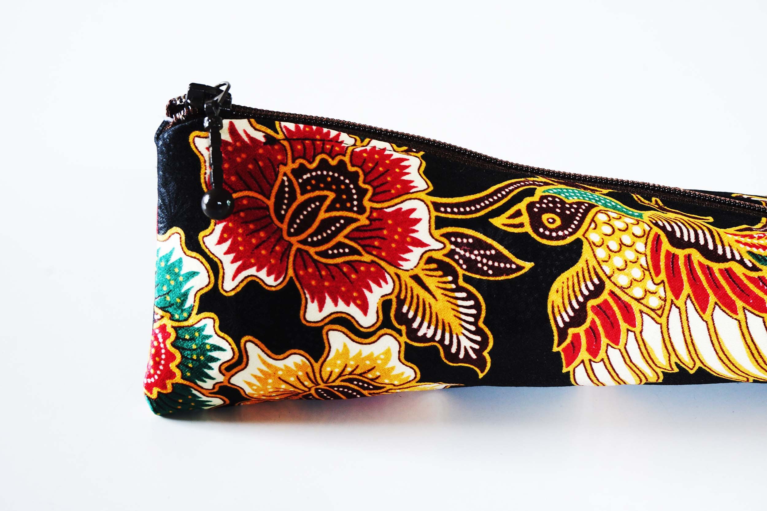 Zero Waste Black Silk Batik CUTLERY SET ZIPPER Vegan Gift - Etsy