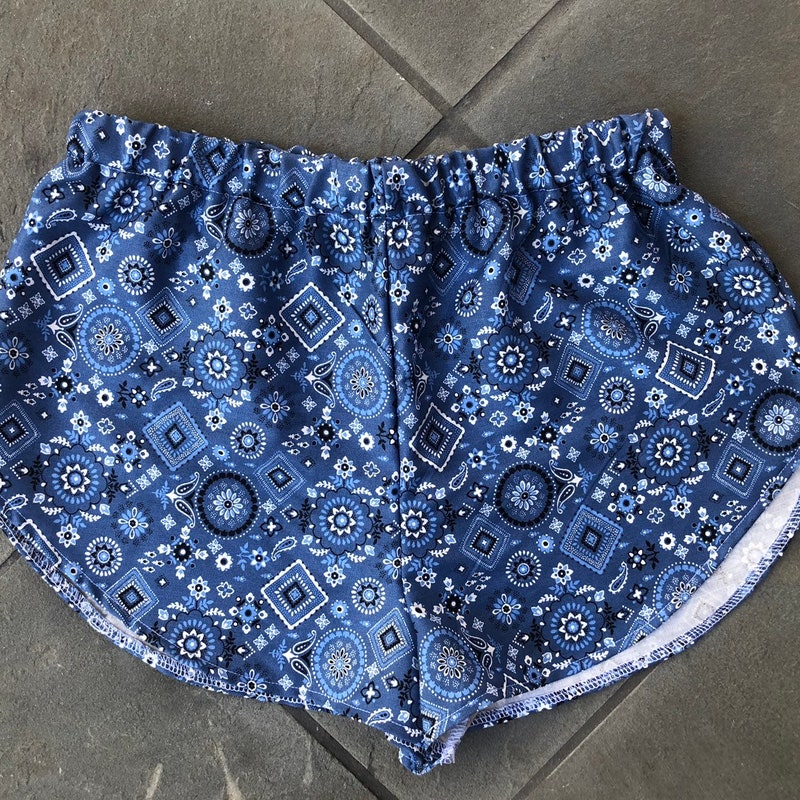 Bandana Shorts - Etsy