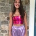 Holographic Pink Rave Top, Pink Tube Top, Pink Tailgate Top, Rave Top ...