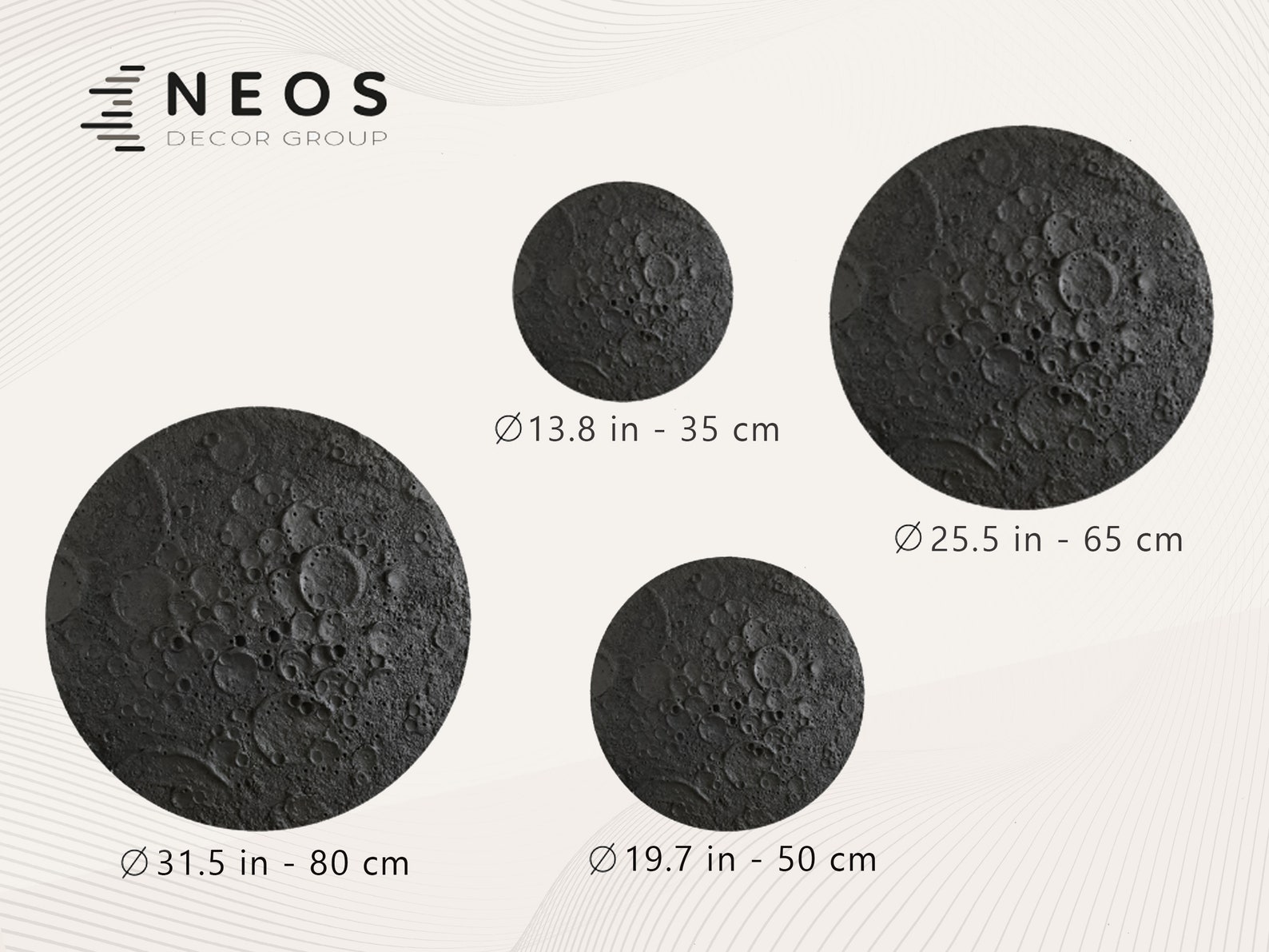 Moon Wall Light, Modern Plaster Wall Art, Moon Wall LED Night Light ...