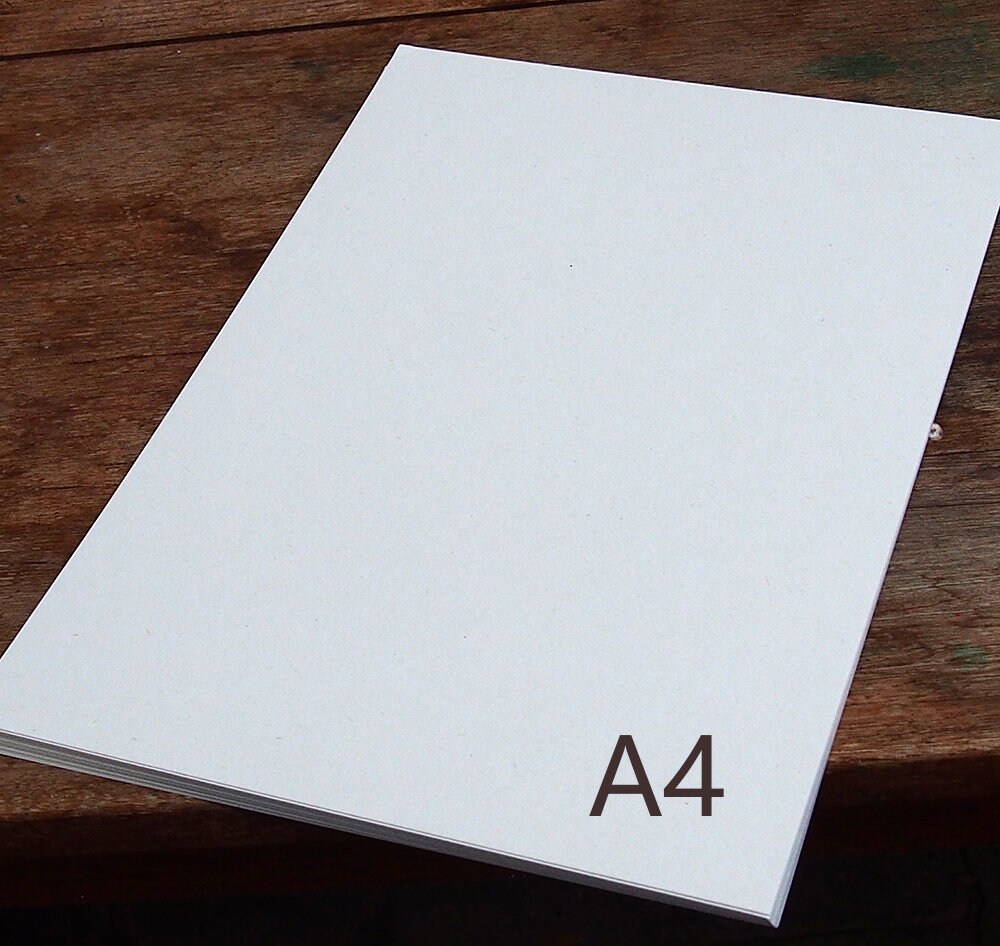 Harvest Natural Recycled Craft Paper Quality 250gsm - Etsy Australia