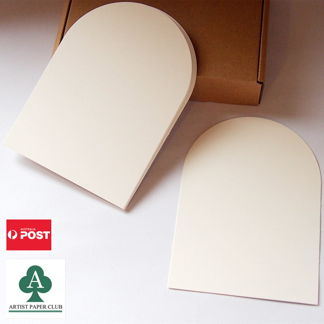 5'' X 7'' Arch Ivory Blank Cards , Flat, DIY Wedding Invitations, 300G ...