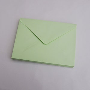60 X Invitation Envelopes, Coloured Envelopes for Wedding Invitations ...
