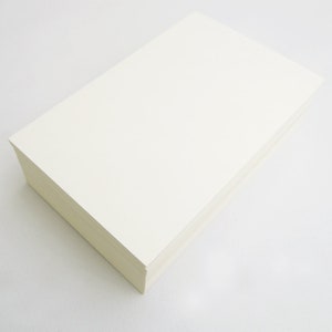 Ivory A6 Cardstock, 300GSM, Artist Cards (100 Pack) - Etsy Australia