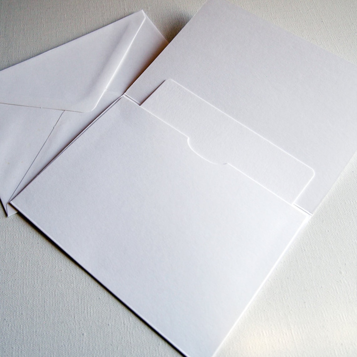 Blank Photo Frame Cards, Frame-enhanced Greeting Cards Kit, White With ...