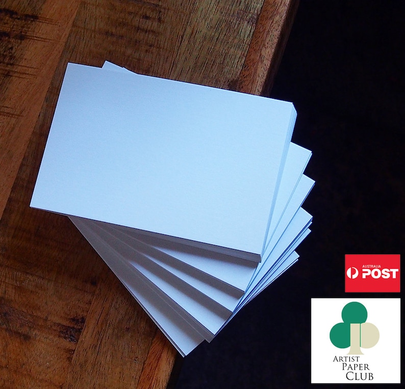 A5, A4 Cardstock, Cotton Blend DIY Wedding Paper, 385G, White, 20 ...