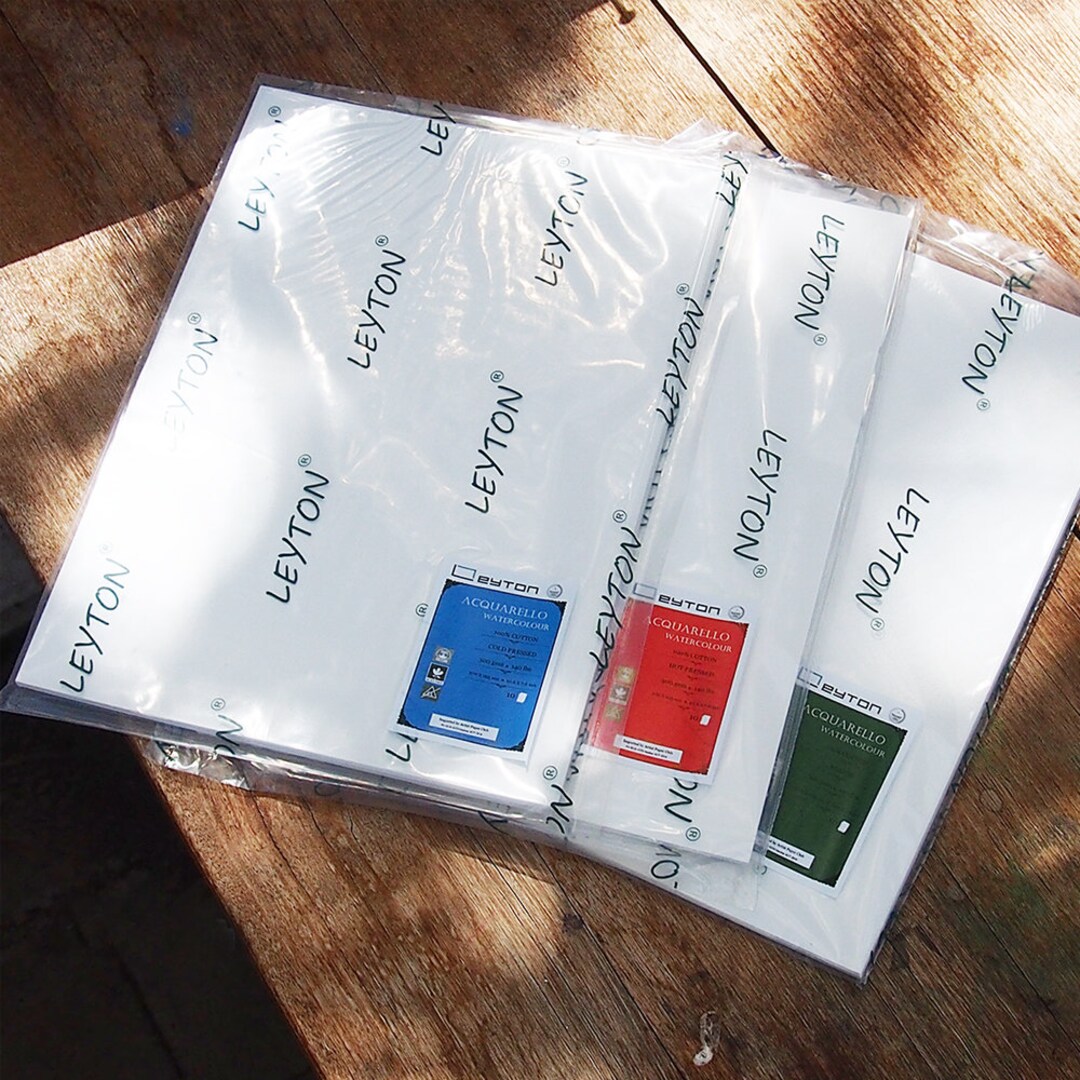Leyton Professional Watercolour Paper, 100% Cotton 300G,27 X 19 Cm,pack ...