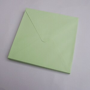 100 X Wedding Invitation Envelopes, Coloured Square Envelopes,110gsm ...