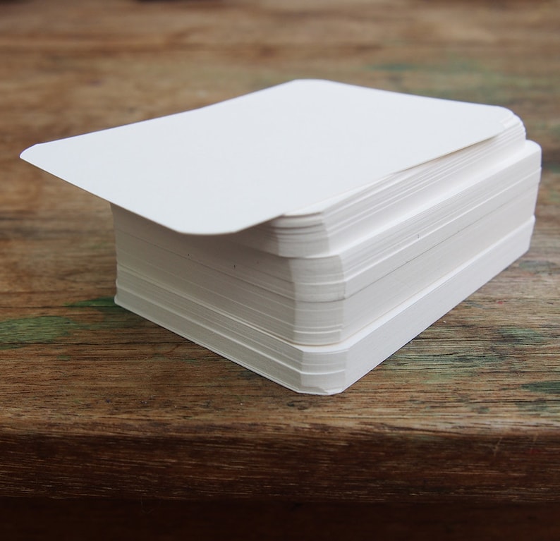 200 X Blank Playing Cards,blank Business Cards,atc Blanks, DIY Cards, 8 ...