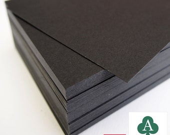 300gsm Black Cardstock - Etsy