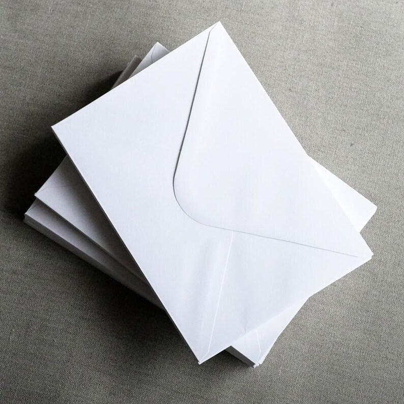 C5 White 120GSM Envelopes,perfect for A5 Cards, Invitation, Wedding ...