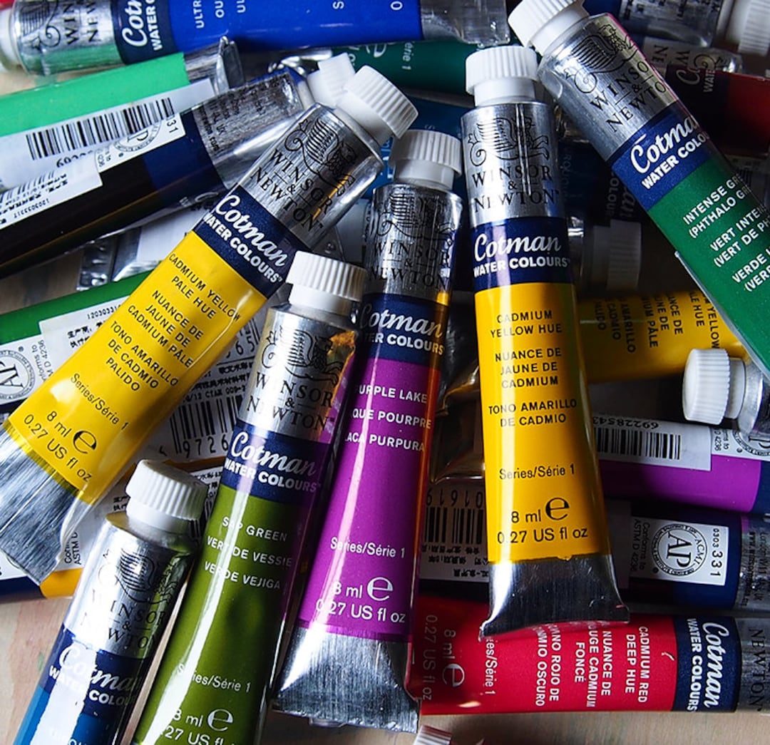 Winsor & Newton Cotman Watercolour Paint Tubes 8ML - Choice of 40 ...