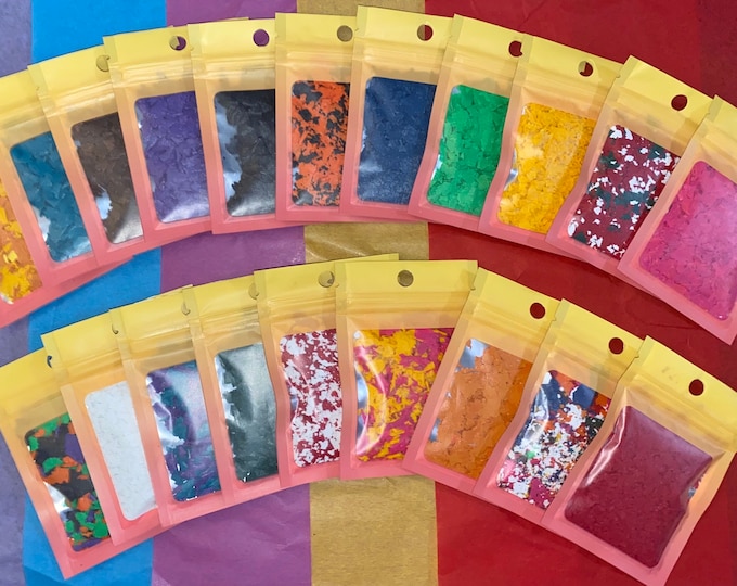 Screen Print Confetti Sample Pack, Screen Print Confetti, Screen Print ...