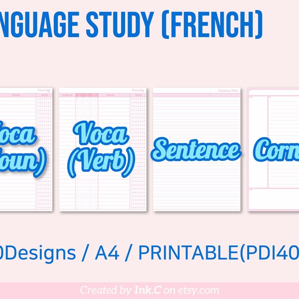 French Language Verb Conjugation Practice Worksheets Printable La ...