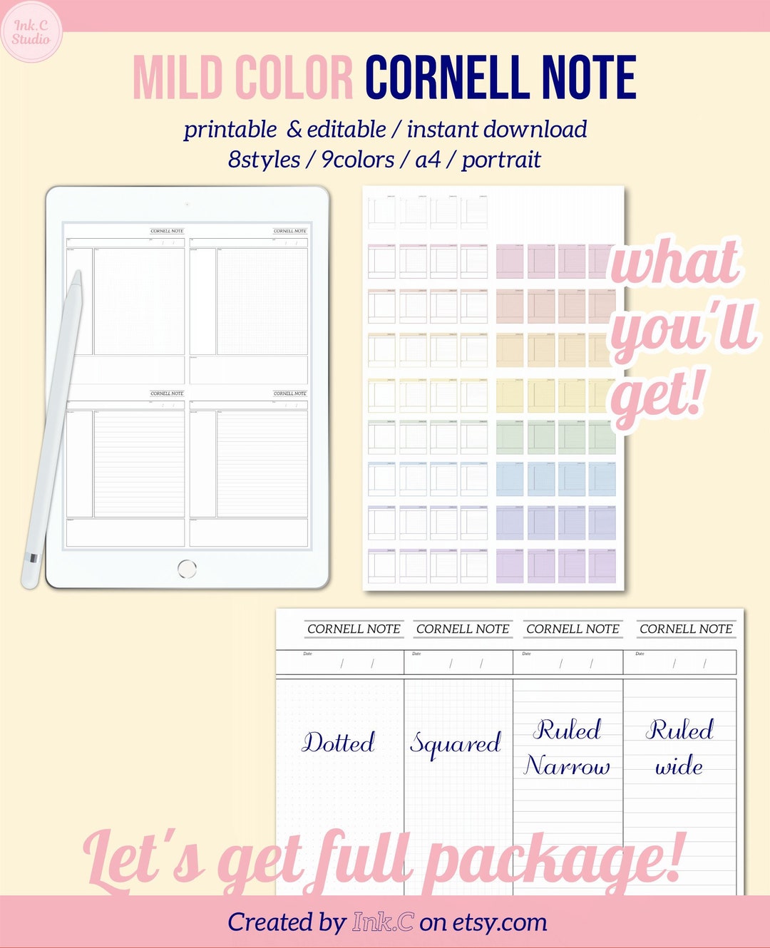 68 ultimative Cornell Lesung Notiz, Notizen für alles, druckbare und ...